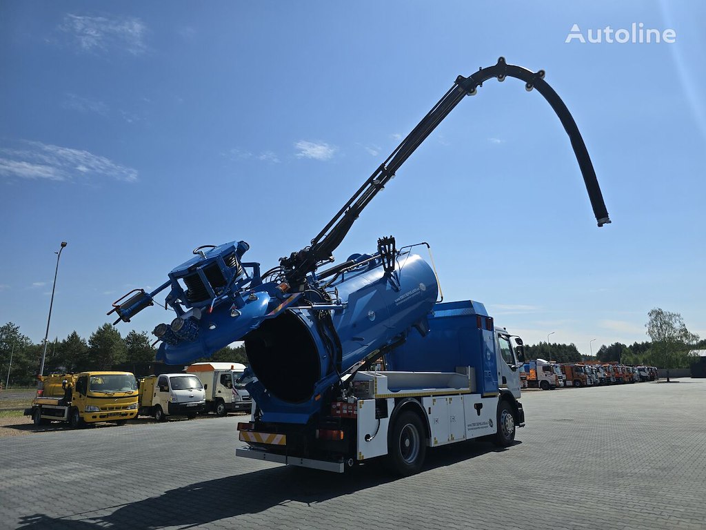 Renault 4x2 WUKO RIVARD for collecting liquid waste kombinovano vozilo za čišćenje kanalizacije