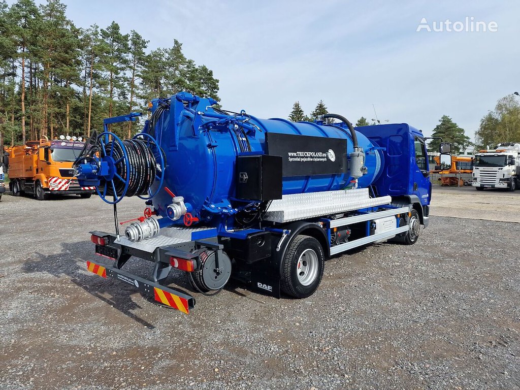 DAF LF EURO 6 WUKO for collecting liquid waste from separators vozilo za čišćenje kanalizacije