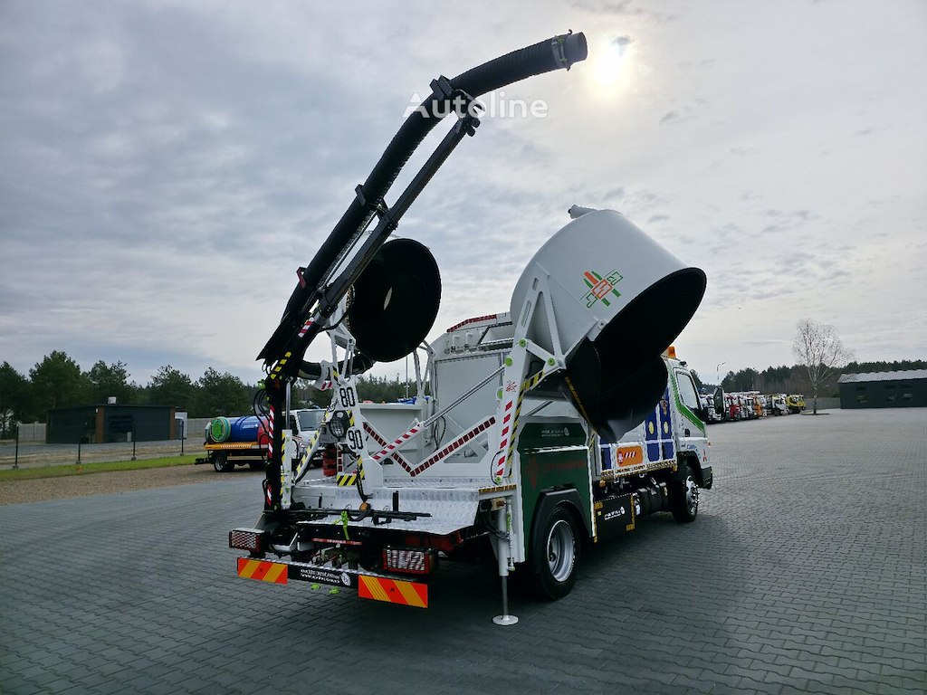 Mitsubishi CANTER odkurzacz koparka ssąca Saugbagger CITY SAUGER ESE kombinovano vozilo za čišćenje kanalizacije