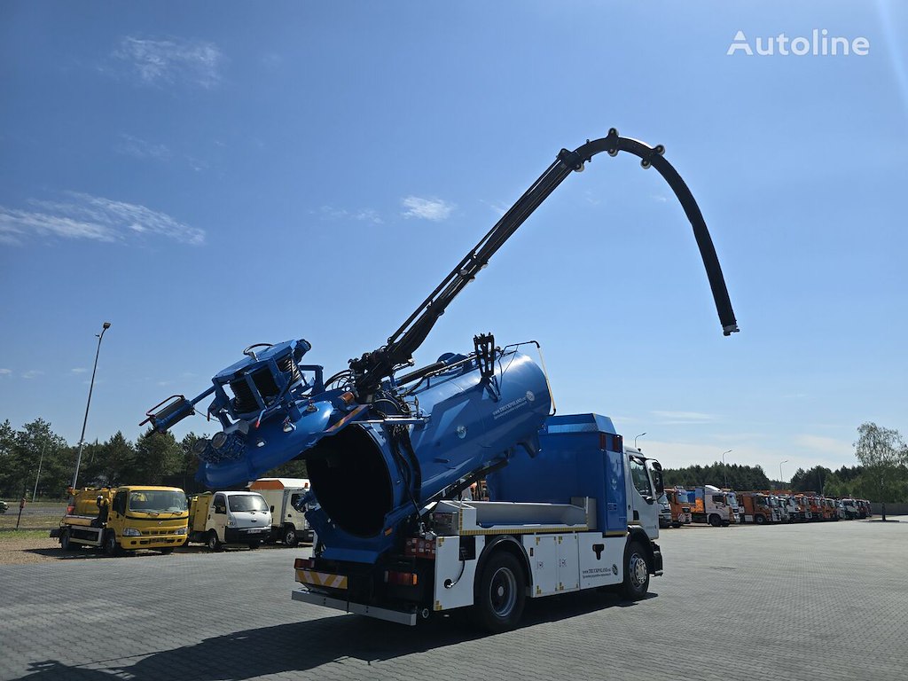 Renault 4x2 WUKO RIVARD for collecting liquid waste vozilo za čišćenje kanalizacije