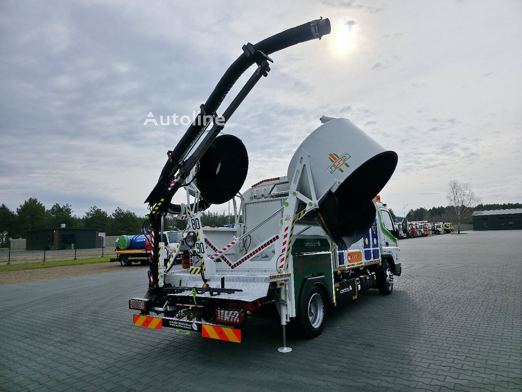 Mitsubishi CANTER odkurzacz koparka ssąca Saugbagger CITY SAUGER RSP autofekalac