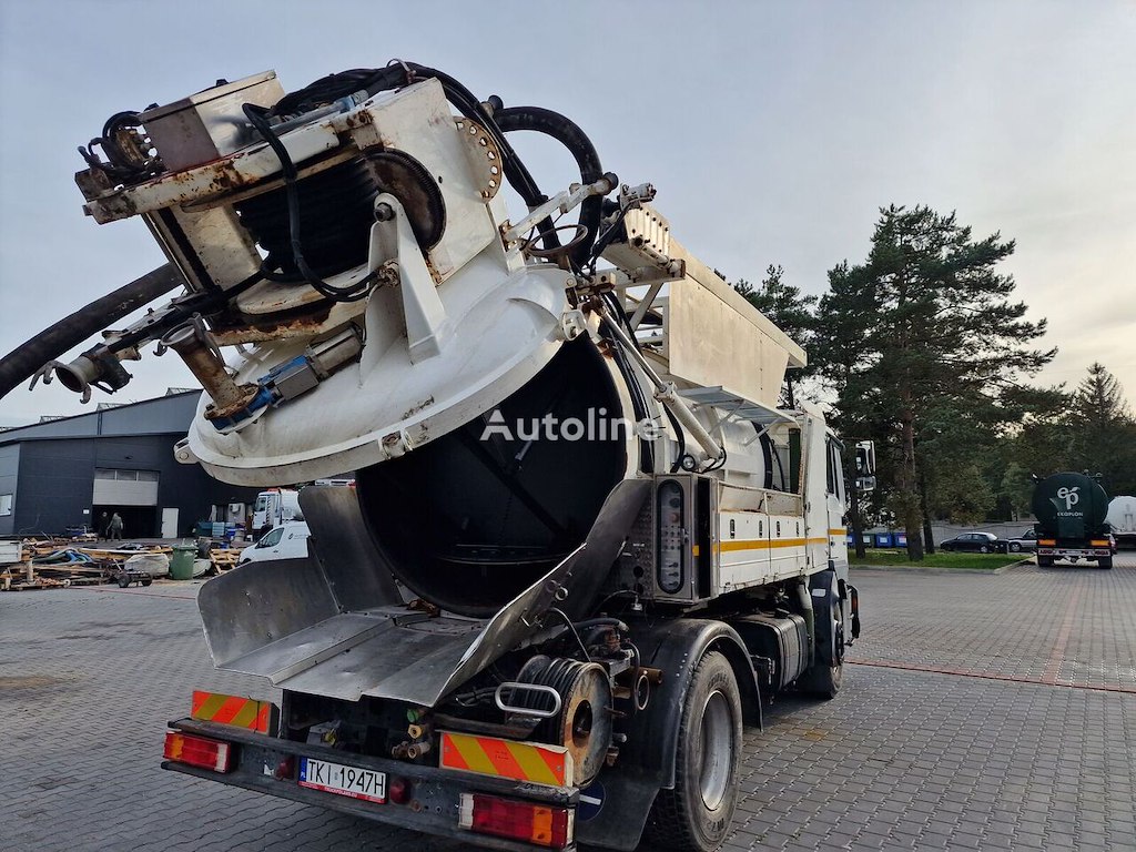 MAN WUKO MORO KOMBI FOR CHANNEL CLEANING kombinovano vozilo za čišćenje kanalizacije