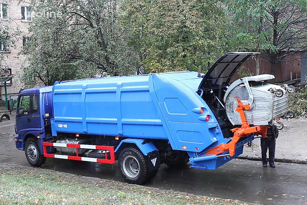 Novi FOTON DAIMLER Pressovalnyy musorovoz kamion za smeće