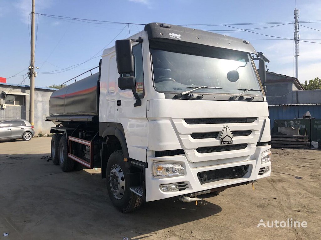 HOWO 371hp 6x4 water sprinkler truck water tank truck cisterna za pranje ulica