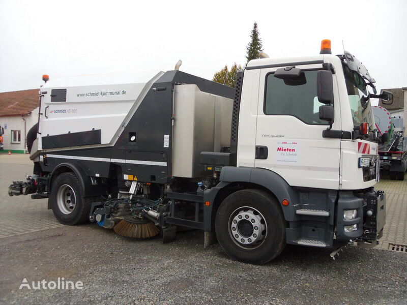 MAN TGM 18.250 4x2 BL / Schmidt Street King 660 DUAL vozilo za čišćenje ulica