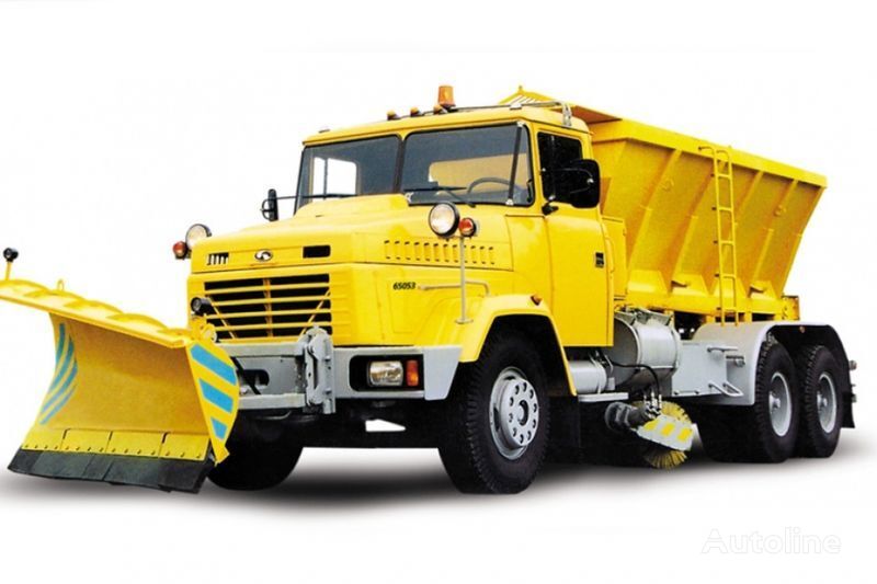 Novi KrAZ 65053 KDM-1522/1521 masina za ciscenje snijega