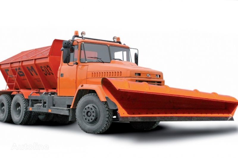 Novi KrAZ 65055 MDKZ-30 rasipač peska