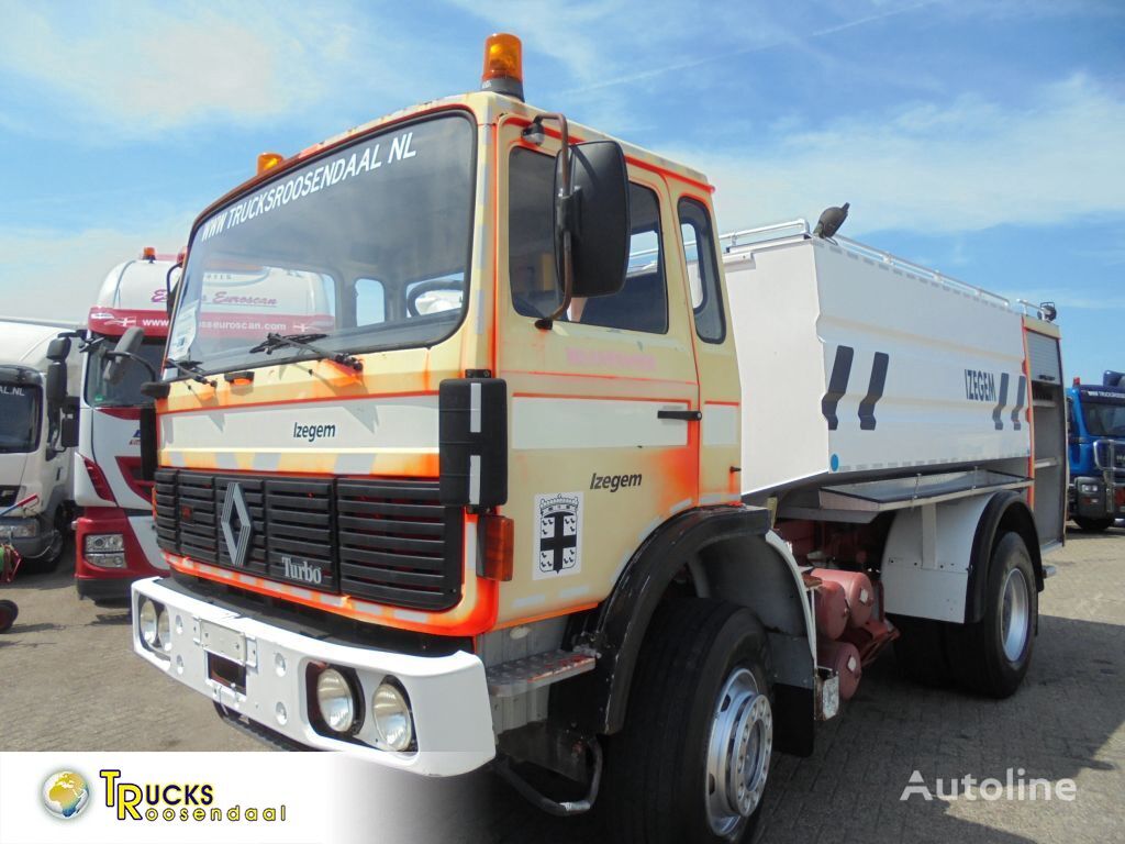 Renault Turbo + Fire truck + 8000 L Watertank + pump vatrogasno vozilo