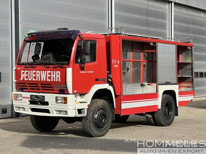 Steyr 16S26 4X4 vatrogasno vozilo nakon udesa