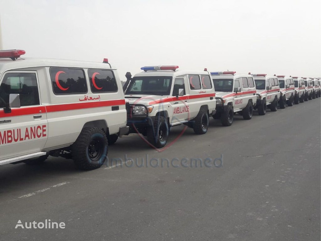 Novo Toyota Land Cruiser ARMORED AMBULANCE vozilo hitne pomoći