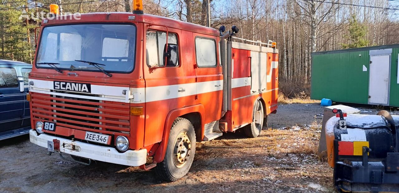 Scania LB80S vatrogasno vozilo