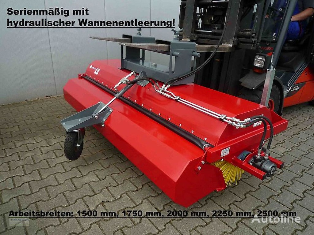 Nova EURO-Jabelmann Staplerkehrmaschinen 1,75 m einschl. hydr. Entleerung, aus laufe četka za čišćenje ulica
