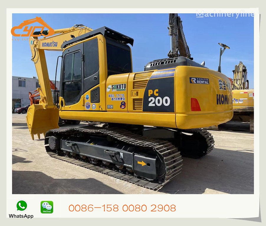 Komatsu PC200-8 bager guseničar