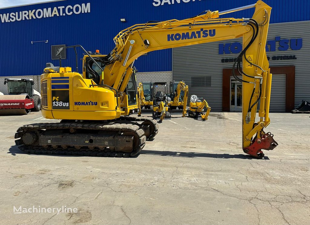 Komatsu PC138US-11 bager guseničar