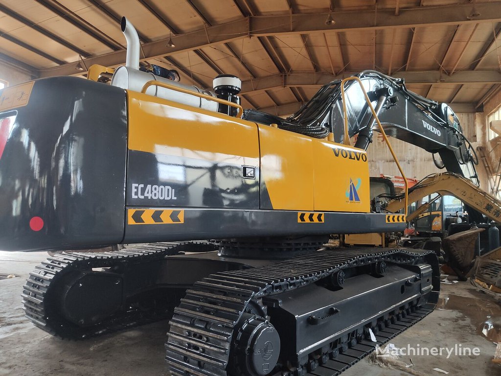 Volvo ec480 used volvo 48t excavator for the earth working with high q bager guseničar