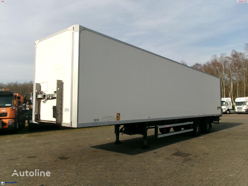 Groenewegen Closed box trailer 89 m3 furgon poluprikolica