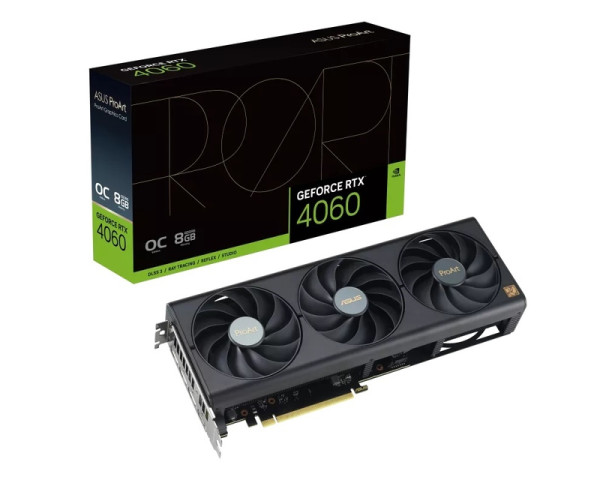 ASUS nVidia GeForce GTX 4060 8GB 128bit PROART-RTX4060-O8G