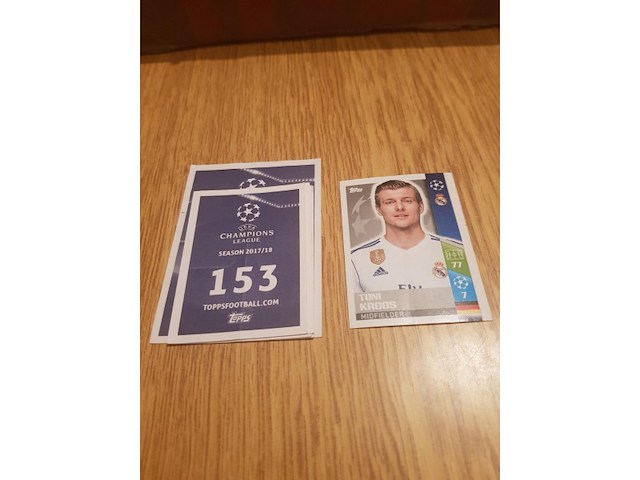 Slicice Champions League 2017 2018 Topps,Liga sampiona