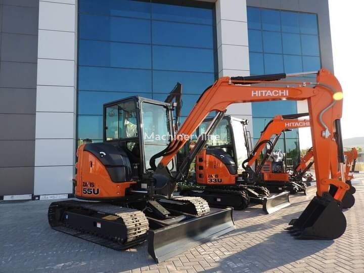 Novi Hitachi ZX 55U-5A CLR - NOT FOR SALE IN THE EU/NO CE MARKING mini bager
