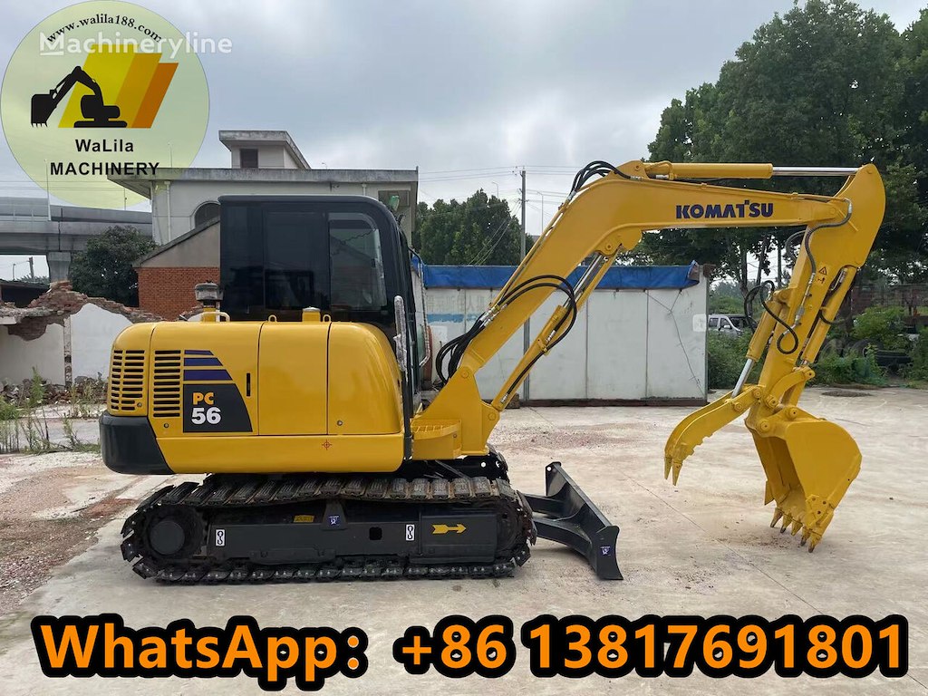 Komatsu PC56 mini bager