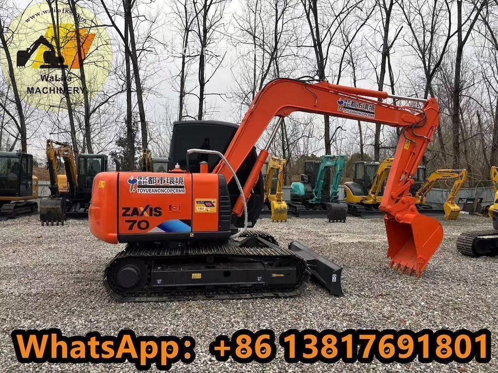 Hitachi ZX70 mini bager