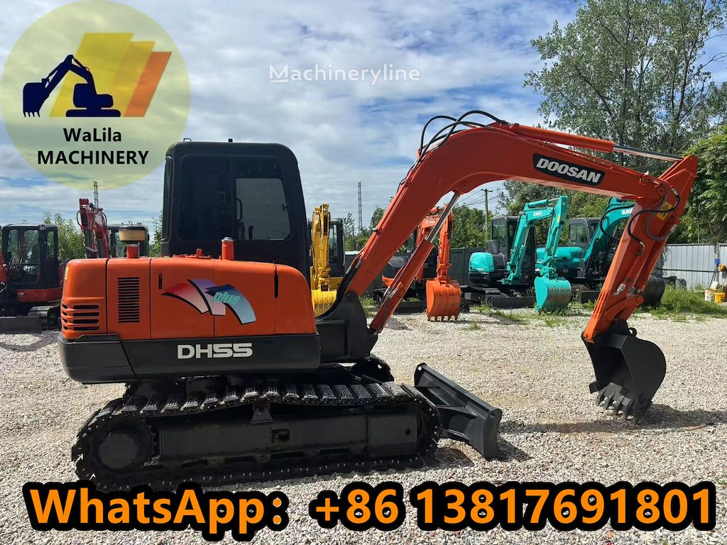 Doosan DH55 mini bager