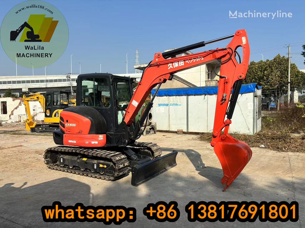 Kubota kx165-5 mini bager