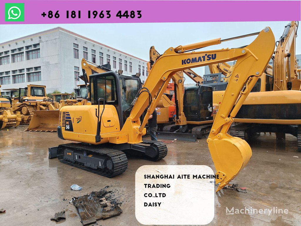 Komatsu PC56-7 mini bager