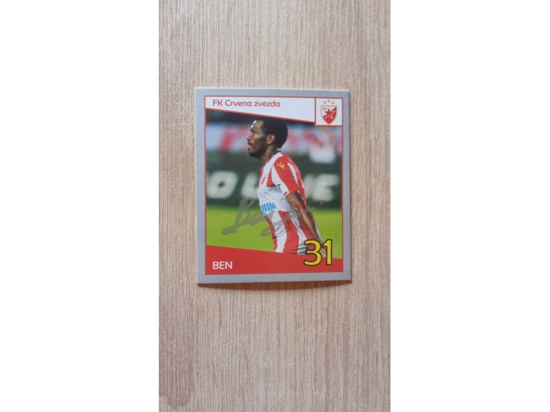Liga šampiona 2019/20 Abe pro monte kartica Ben
