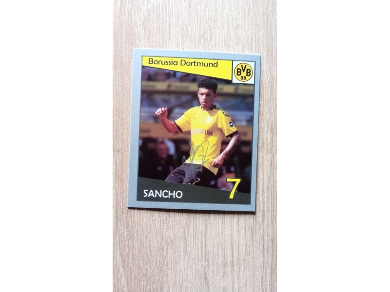 Liga šampiona 2019/20 Abe pro monte kartica Sancho