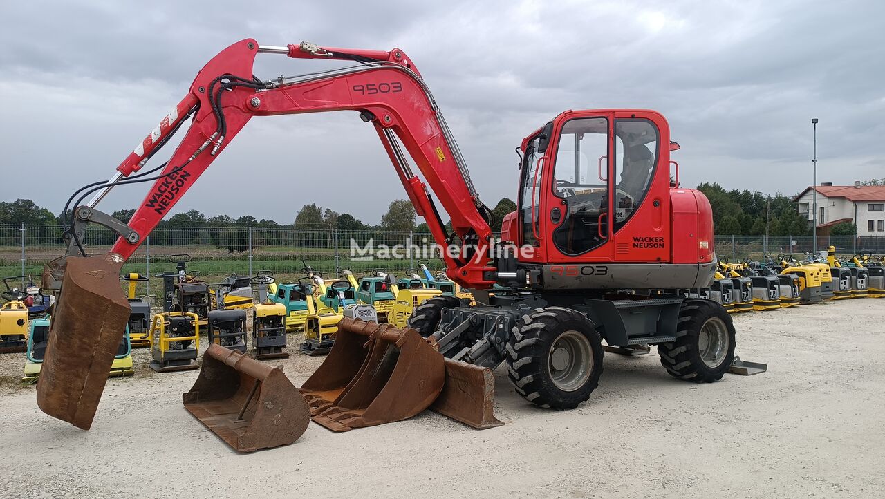 Wacker Neuson 9503 LIEBHERR A 308 309, 311 TEREX TW 110 130 JCB JS 145 bager točkaš