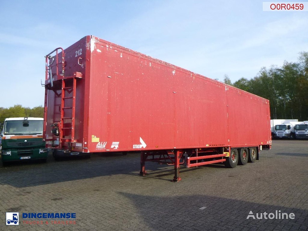 Stas Walking floor trailer alu 90 m3 poluprikolica sa pokretnim podom