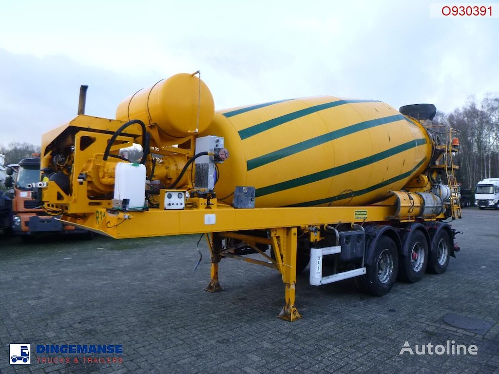 De Buf Concrete mixer trailer BM12-39-3 12 m3 poluprikolica betonska mešalica