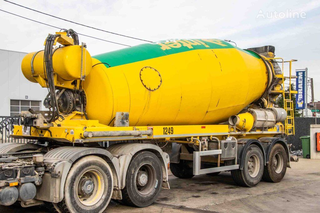 De Buf BETON MIXER/MALAXEUR/MISCHER12M3 poluprikolica betonska mešalica