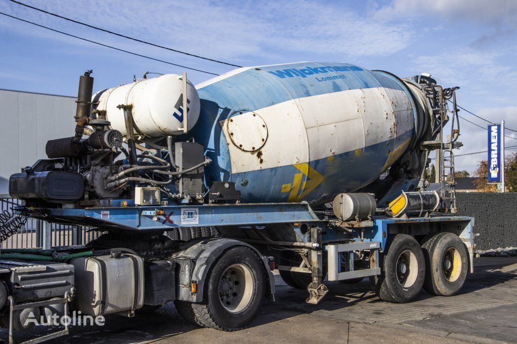 Mol BETON MIXER/MALAXEUR/MISCHER 10M3+MOTOR/MOTEUR poluprikolica betonska mešalica