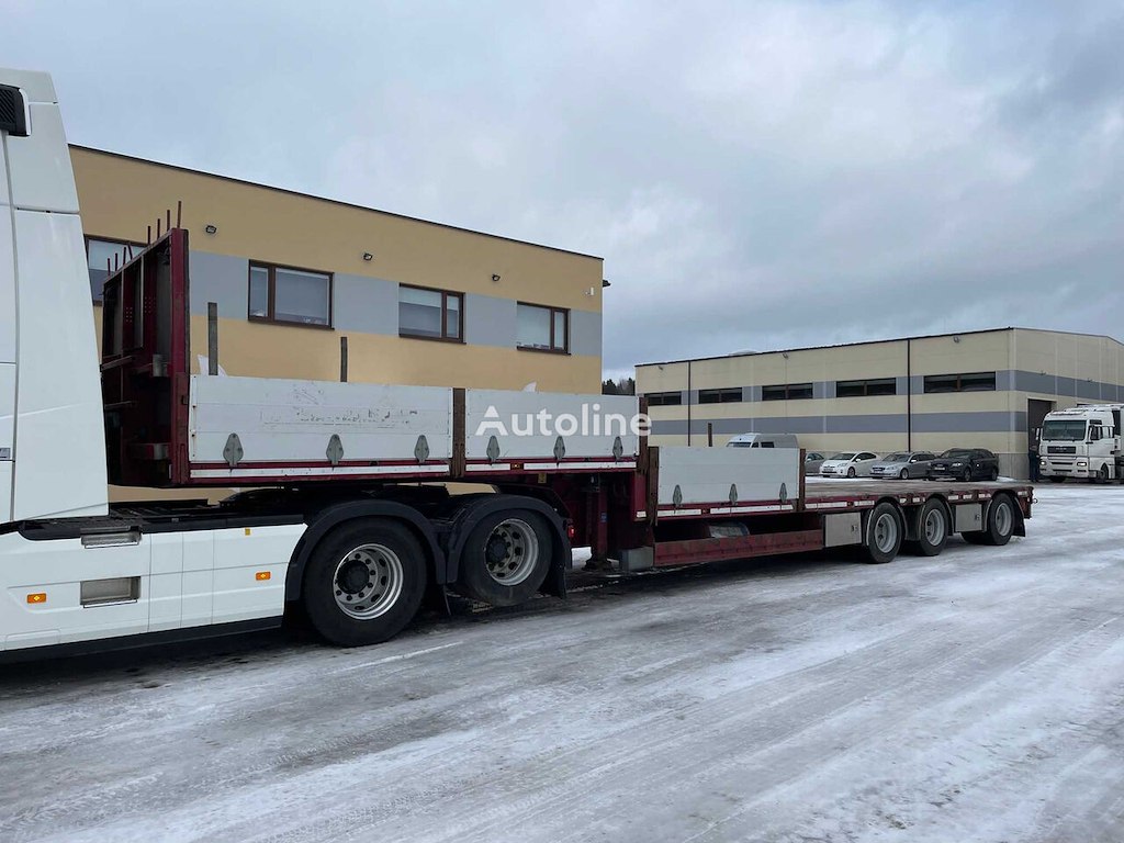 HRD 3-AXLE JUMBO poluprikolica sa niskom platformom