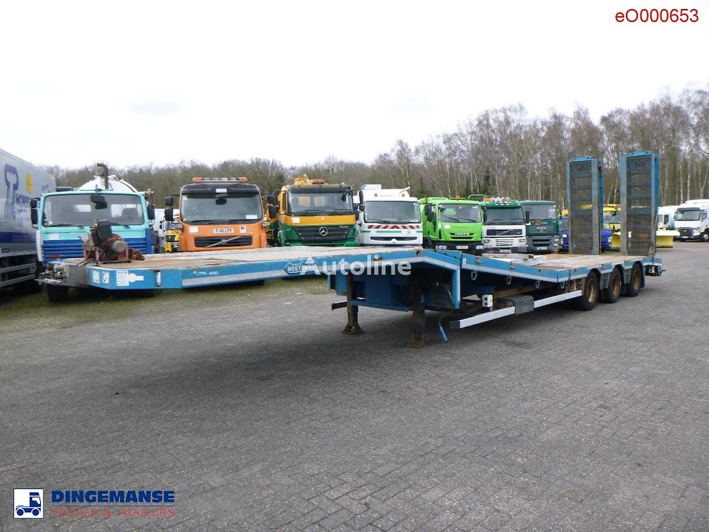 Nooteboom 3-axle lowbed trailer 41T OSDS 41-03 poluprikolica sa niskom platformom