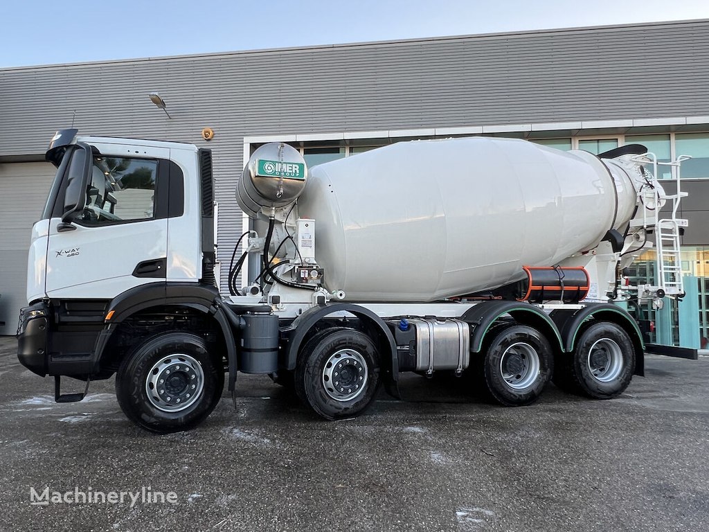 Novi IMER-L&T LT 10.7 S.L na šasiji IVECO X-WAY 450 kamion s mešalicom za beton