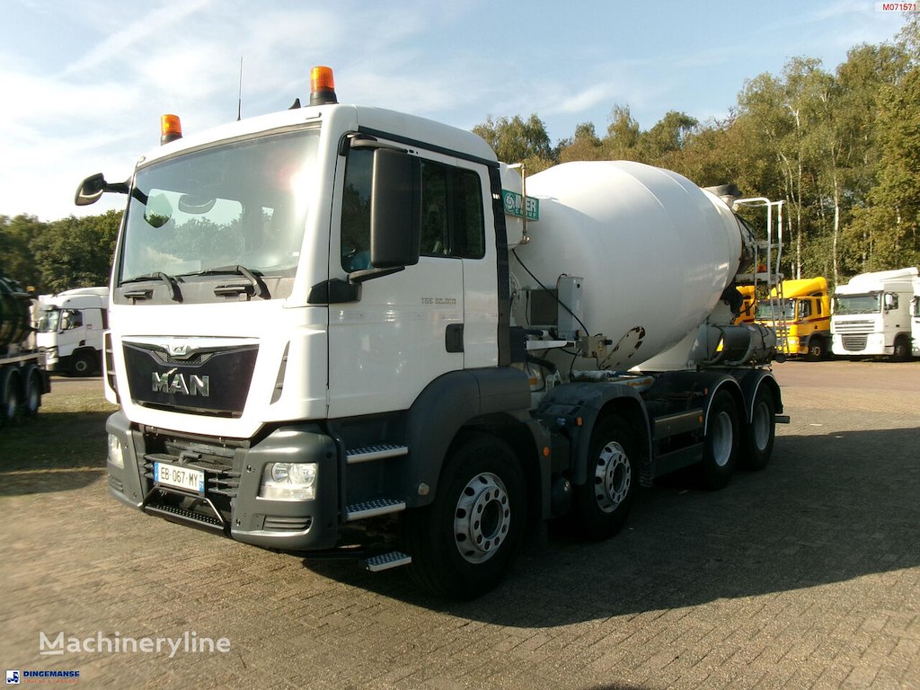 MAN TGS 32.360 8X4 Euro 6 Imer concrete mixer 9 m3 kamion s mešalicom za beton