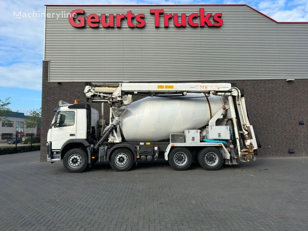 Volvo FM 410 8X4 + STETTER 9 M3 MIXER/MISCHER + THEAM 15 M TRANSPORTBA kamion s mešalicom za beton