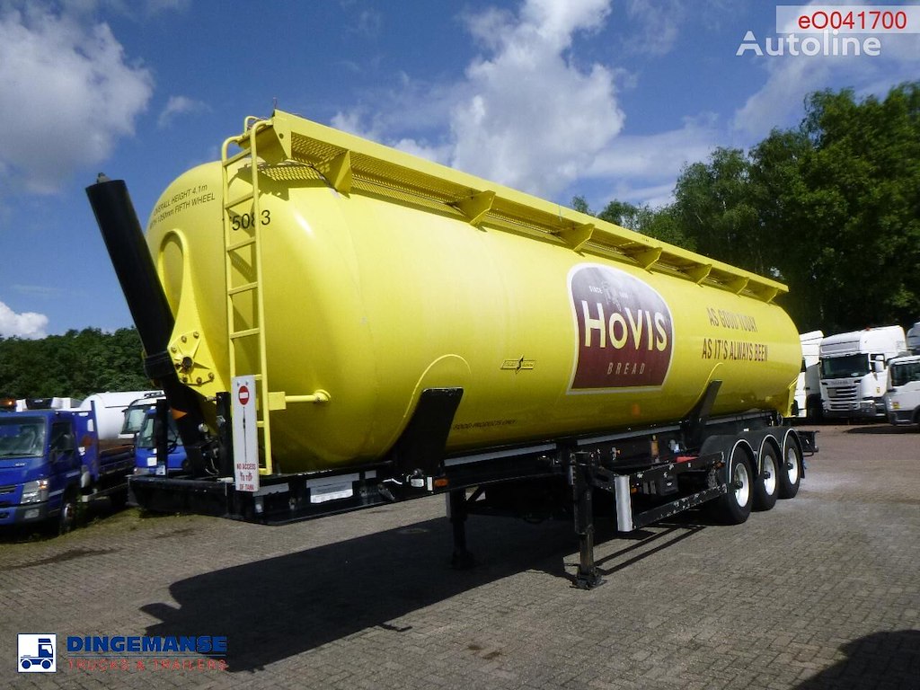 Spitzer Powder tank alu 60 m3 (tipping) poluprikolica kipera