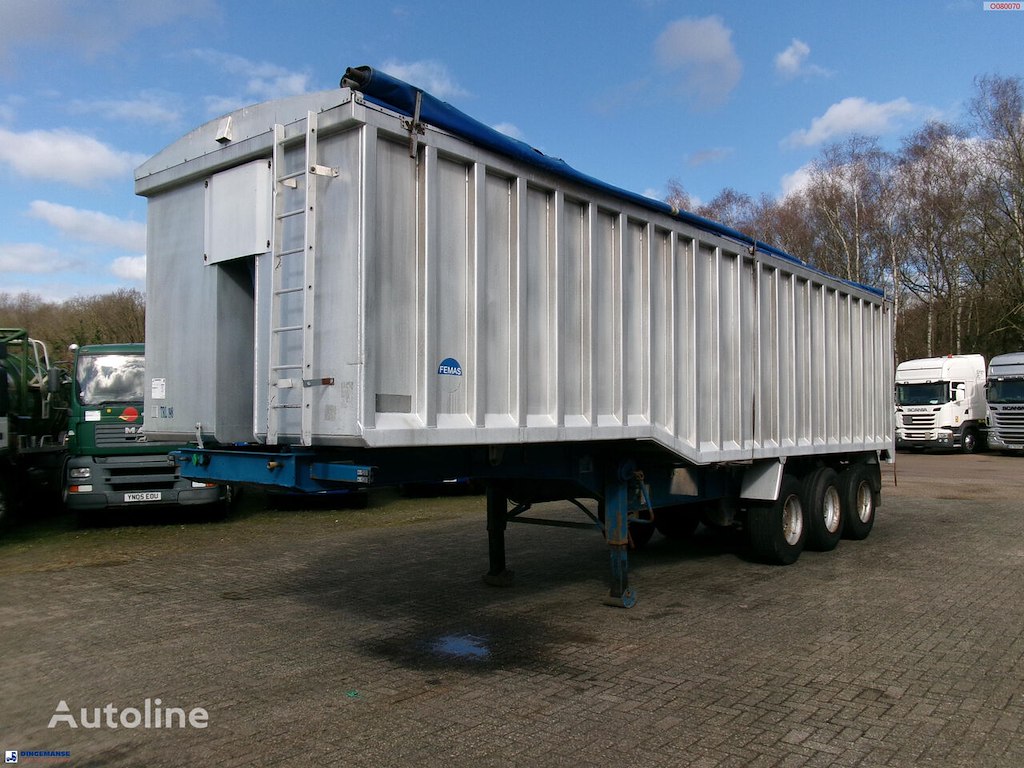 United Trailers Tipper trailer alu 52 m3 + tarpaulin poluprikolica kipera