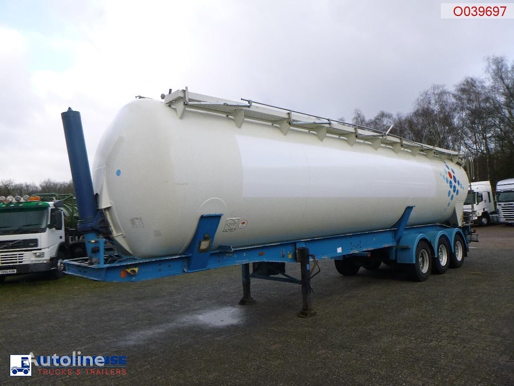 Feldbinder Powder tank alu 60 m3 (tipping) poluprikolica kipera