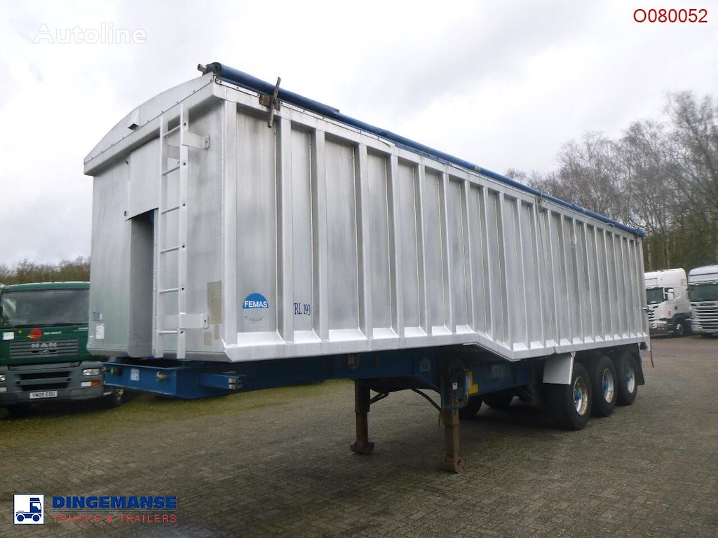 United Trailers Tipper trailer alu 52 m3 + tarpaulin poluprikolica kipera