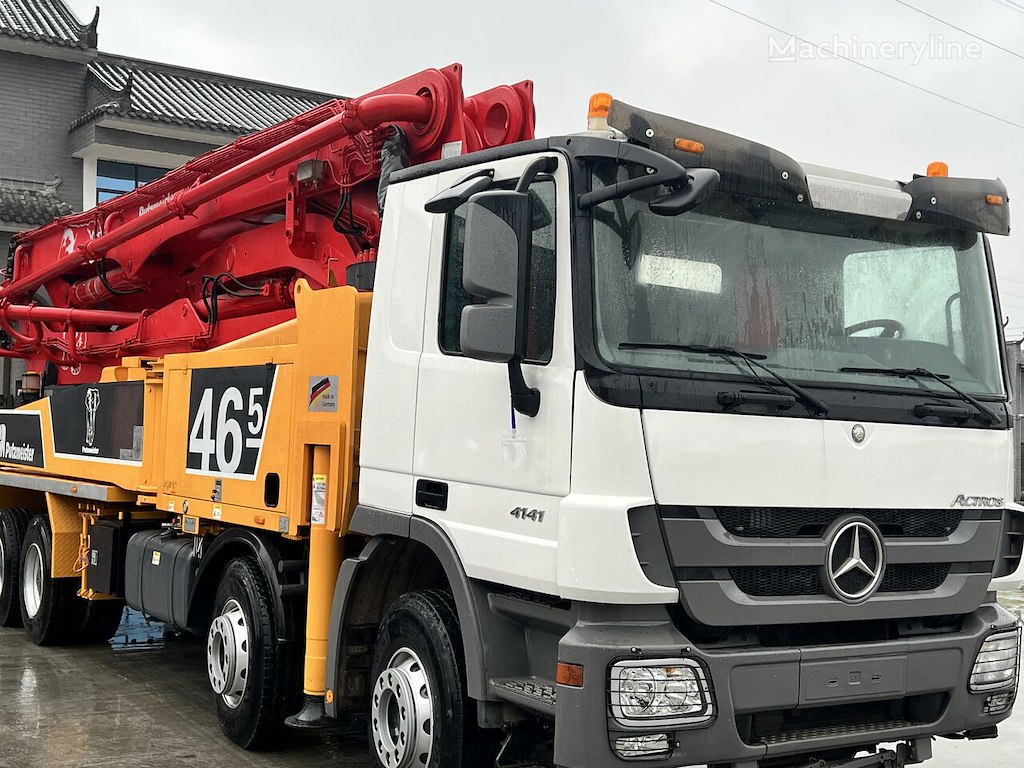 Putzmeister na šasiji Mercedes-Benz Actros 4141 pumpa za beton