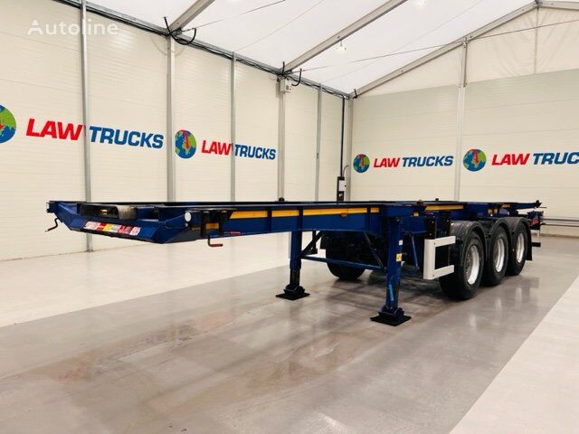 Dennison Tri Axle Skeletal Trailer poluprikolica platforma