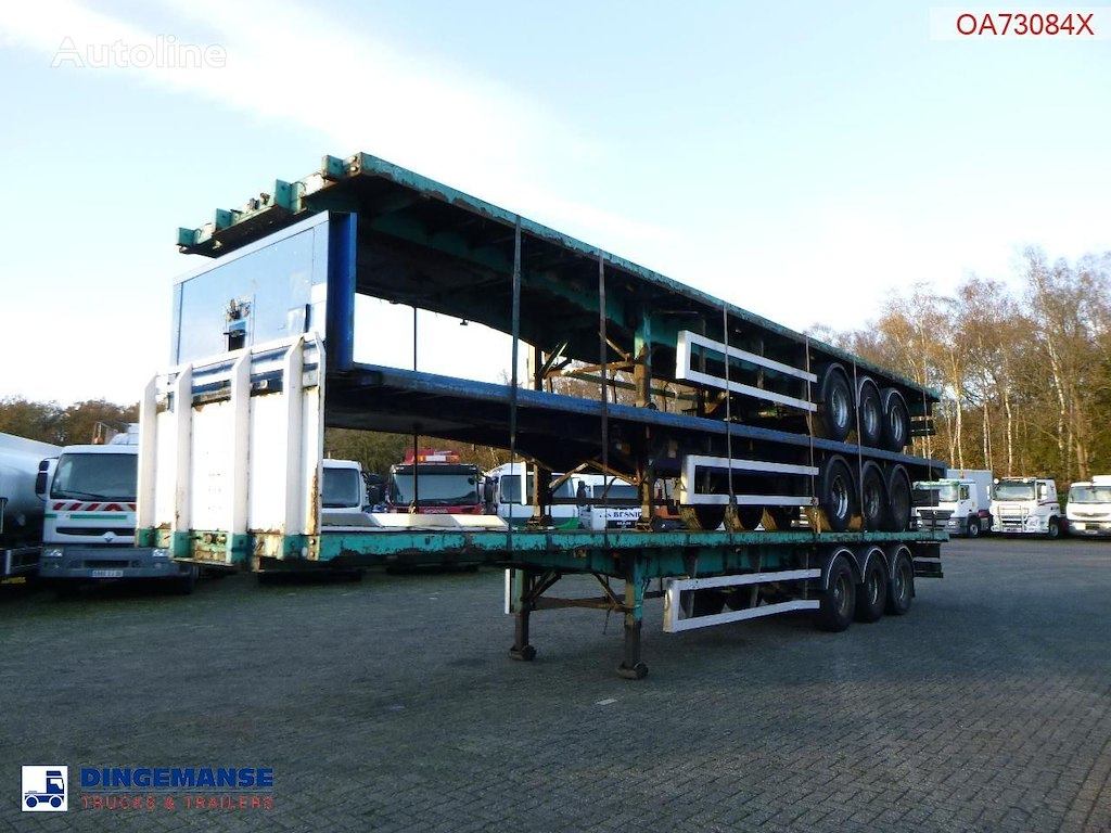 SDC Stack - 3 x platform trailer 13.6 m / 39 t poluprikolica platforma