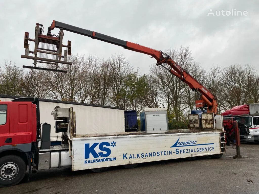 Orthaus 2 ASSIGE STEERING AXEL MKG HLK 330 VG CRANE poluprikolica sa ravnom platformom