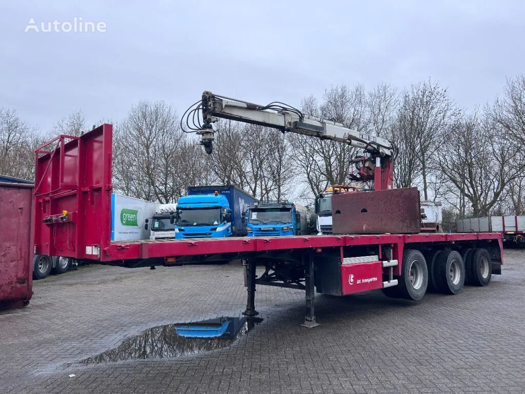 Floor HIAB ROLLER 130R poluprikolica sa ravnom platformom