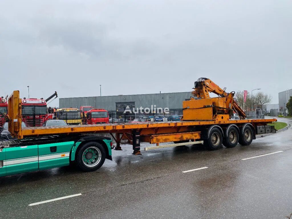 Kaiser KENNIS 14000 ROLLER CRANE HATZ ENGINE poluprikolica sa ravnom platformom